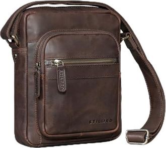 STILORD Joao Petite Sacoche Homme Bandouliere Cuir Vintage - Messenger pour Homme avec de Nombreux Compartiments Sac Bandouill&egrave;re en Cuir V&eacute;ritable Tablette 1
