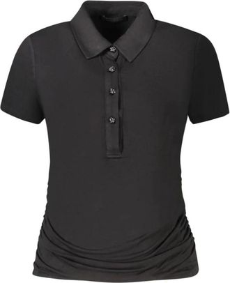 Guess Femme, Tops, Noir, Taille: 42 FR Viscose Top
