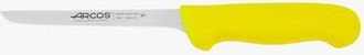 Arcos Ausbeinmesser mit Nitrum Edelstahlklinge 16 cm - Professionelles Messer zum Entbeinen von Fleisch - Ergonomischer Griff aus Polypropylen, Gelb, Serie 