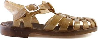 Méduse Chaussures aquatiques adultes de plage - Sandales en plastique Sunchanvre pour Femme et Homme (Marron, Système Taille Chaussures EU, Adulte, Homme, Nu