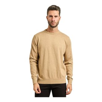 Bugatti Homme, Pulls, Beige, Taille: XL Pull Ras du Cou