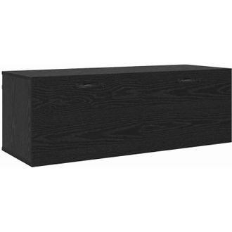 vidaXL Wandschrank Schwarze Eiche 100 x 36.5 x 35 cm Holzwerkstoff Vidaxl