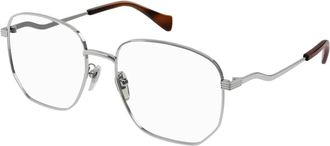 Gucci Square Optical Frame - - Accessories - unisex - Grau - 56 MM