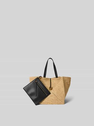Nanushka Tote Bag in Flecht-Optik