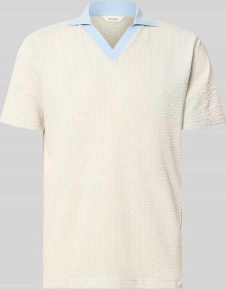Selected Regular Fit Poloshirt in Seersucker-Optik Modell MARNI