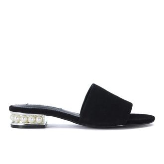 Steve Madden Mules &agrave; talons Costa - Femme - Chaussures - Noir - Taille: 35 1/2 EU