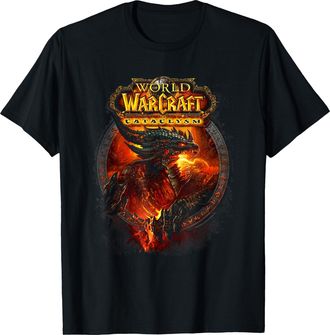World of Warcraft World of Warcraft Cataclysm Deathwing the Destroyer Logo T-Shirt