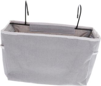 Lurrose Filztasche H&auml;ngeorganizer F&uuml;rs Bett Aufbewahrungstasche Aus Filzstoff Mit Netzgewebe Gro&szlig;es Fassungsverm&ouml;gen F&uuml;r Handy B&uuml;cher Snacks Etc