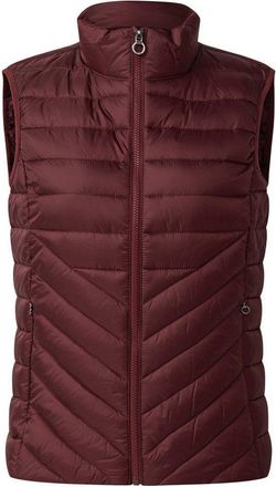 s.Oliver Outdoorjacke Outdoor-Weste Packbare leichte Steppweste mit Stehkragen