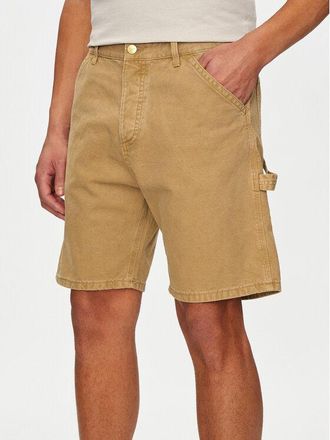 Jack & Jones Jack & Jones Jeansshorts Jjitony 12252814 Braun Loose Fit
