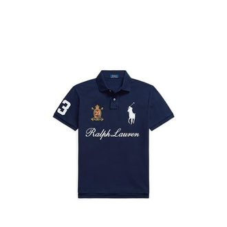 Polo Ralph Lauren Polo slim manches courtes &agrave; &eacute;cussons