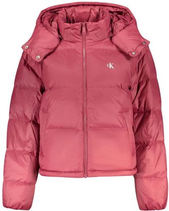 Calvin Klein Recycled Nylon Down Jacket - Pink