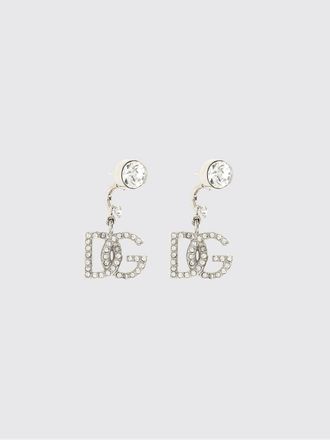 Dolce & Gabbana Boucles doreilles pendantes avec monogramme DG et cristaux