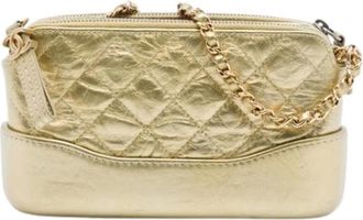 Chanel Sac bandouli&egrave;re vintage doccasion - Femme - Pre-owned - Jaune - Taille: ONE Size
