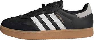 adidas Unisex Velosamba Leather Fahrradschuh Core Black/Cloud White/Gold Metallic 38 2/3