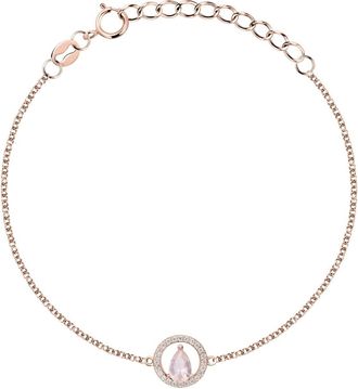 Cleor Bracelet en argent 925/1000 et cristal