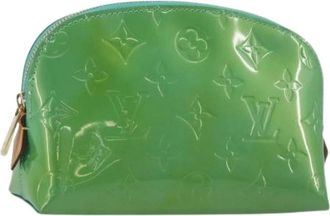 Louis Vuitton Pre-owned Cuir sacs-louis-vuitton - Femme - Pre-owned - Vert - Taille: ONE Size