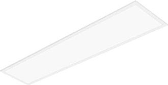 Ledvance Ledvance Panel-Leuchte LED: für Decke/Wand, PANEL PERFORMANCE 1200x300 UGR19 / 30 W, 220240 V, Warm White, 3000 K, Gehäusematerial: Aluminium, IP40/IP