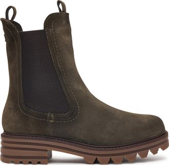 Tamaris Klassische Stiefeletten Tamaris 1-25411-47 Dunkelgr&uuml;n