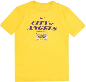 Nike NBA City Edition Tee Loslak - - Sport - Herren - Gelb - L