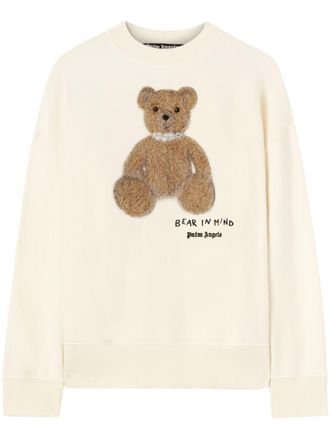 Palm Angels sweat Bear In Mind - Tons neutres