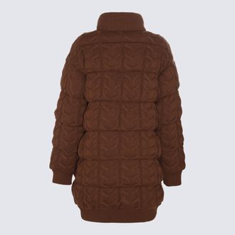 Max Mara Womens Coats Cuoio _wo Ws