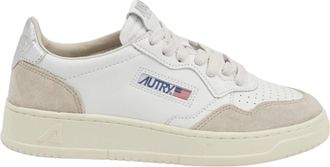Autry Femme, Chaussures, Blanc, Taille: 37 EU Medalist Low Baskets