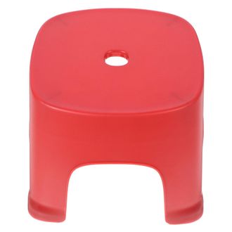NUOBESTY Toilettenhocker aus Kunststoff Rutschfester Badezimmer Tritthocker Kleiner Fu&szlig;hocker f&uuml;r Erwachsene und Stabiler PVC Hocker f&uuml;r Nat&uuml;rliches Hocken