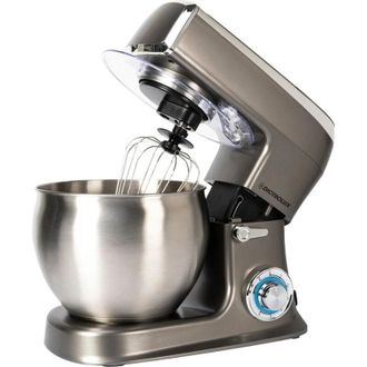Trade Shop Trade Shop - Professionelle Planetenmischer-Sch&uuml;ssel 8.5LT 1500W 6 Speed + Puls-LED-Knopf
