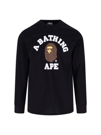 A Bathing Ape T-Shirt Logo College Ls