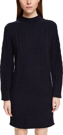 Esprit Damen 102EE1E329 Kleid, 404/NAVY 5, L