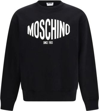 Moschino Homme, Sweatshirts et sweats &agrave; capuche, Noir, Taille: L T-Chemises