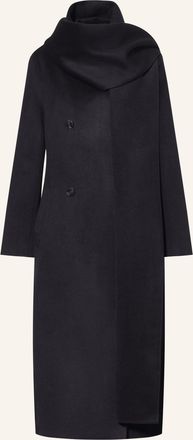 Reiss Reiss Blazermantel Indira Mit Fixiertem Schal blau