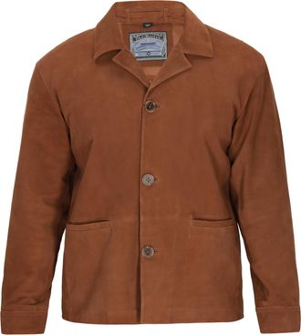 Dreimaster Dreimaster Jacke M&auml;nner Cognac