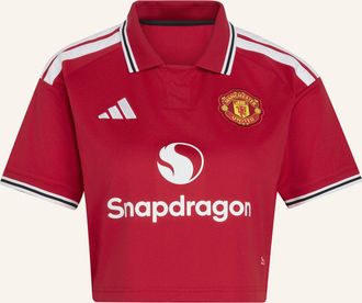 adidas Manchester United 26/27 Heimtrikot, K&uuml;rzer Geschnitten rot