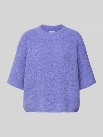 American Vintage Strickpullover mit gerippten Abschl&uuml;ssen Modell ZOLLY