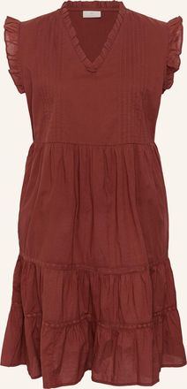 Kaffe Sommerkleid Kavalerie braun