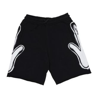 Disclaimer Side Logo Short - - Shorts - Herren - Schwarzk - M