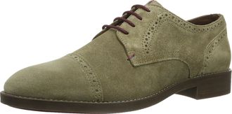 Tommy Hilfiger Tommy Colton 1B, Herren Oxford Schnürhalbschuhe - Beige (Kangaroo / 241), 42 EU (8 Herren UK)