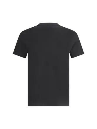 Versace Mens Medusa T-Shirt Black Cotton T-Shirts And Polos