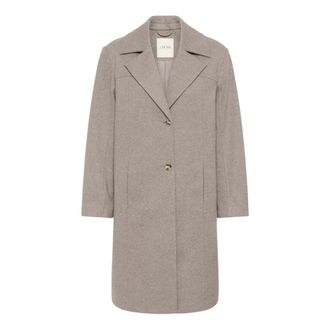 Cream CRJaze Langer Mantel - - Coats - Damen - Braun - M