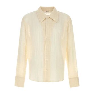 S&eacute;fr Homme, Chemises, Beige, Taille: XL Ignacio Shirt