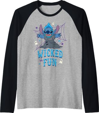 Disney Stitch in Hades Costume Wicked Fun Halloween Villains Raglan