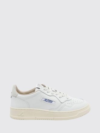 Autry Medalist Low Sneakers aus Kalbsleder mit perforierter Zehenkappe