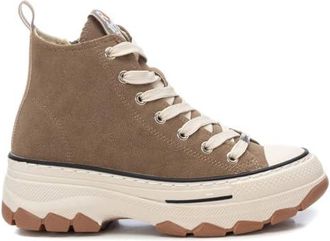 Refresh Sneakers Femme Taupe - Chaussures confortables et polyvalentes - Mode décontractée - Modèle 17231707 (Taille40)