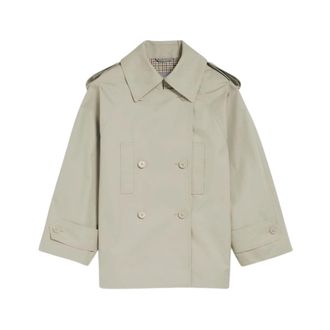 Balenciaga Trench Bal H26 - - Coats - Damen - Beige - S