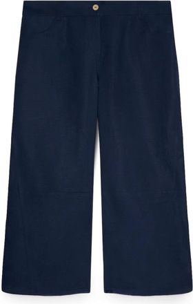 Fiorella Rubino Damen, Hosen, Blau, 3XLGr&ouml;&szlig;e