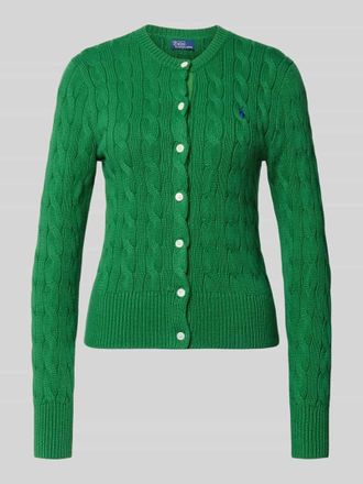 Polo Ralph Lauren Regular Fit Strickjacke aus reiner Baumwolle