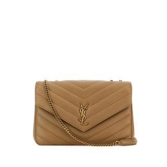 Saint Laurent Lou Lou Quilted Chain Shoulder Bag