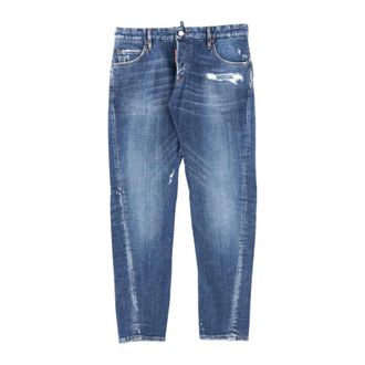 Dsquared2 Jean Coupe Ajust&eacute;e - Homme - Jeans - Bleu - Taille: XL